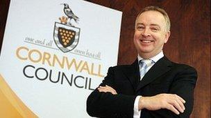 Cornwall Council's Kevin Lavery feared job frustration - BBC News