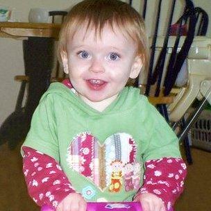 Millie Martin: Toddler killer to serve 25 years - BBC News