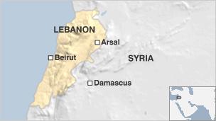 Syrian helicopter fires rockets 'inside Lebanon' - BBC News
