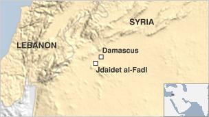 Syria army seizes Jdaidet al-Fadl 'killing dozens' - BBC News