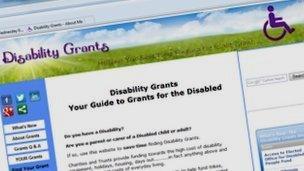 Gloucestershire disability grants website 'used across UK' - BBC News