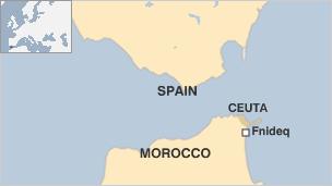 Spain arrests 'Syria jihadist suspects' in Ceuta - BBC News
