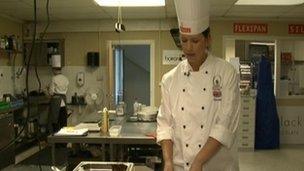 Peebles chocolatier Ruth Hinks chases world title dream - BBC News