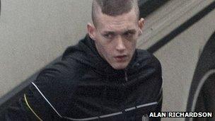 Kevin Hutcheon jailed after attacking dog with knife in Angus - BBC News