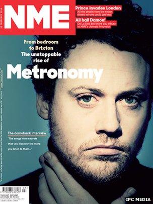 NME sales dip below 20,000 copies - BBC News