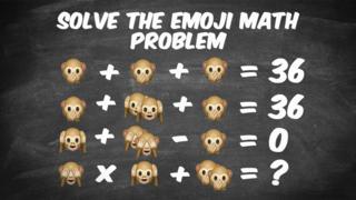 Tough Emoji maths | Can you crack these emoji maths problems? - CBBC