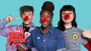 Red Peter | Blue Peter turns red for Red Nose Day | Comic Relief for ...