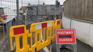 Main road out of Plymouth closed until end of week - BBC News