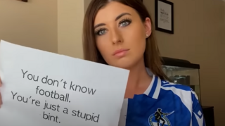 'We went to battle with sexist football fans' - BBC News