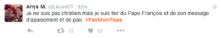 'Not my Pope' hashtag highlights French divisions - BBC News