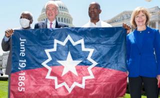 Juneteenth: How the US holiday is being celebrated - BBC News