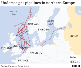 A journey to the site of the Nord Stream explosions - BBC News