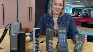 Mobile phone inventor made first call 50 years ago - BBC News