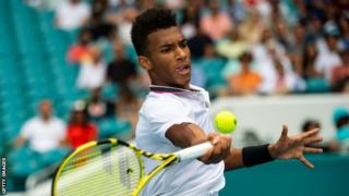 Madrid Masters: Felix Auger-Aliassime awarded wildcard - BBC Sport