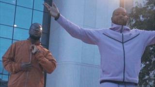 Mace the Great and Sage Todz record track about S4C photo mix-up - BBC News