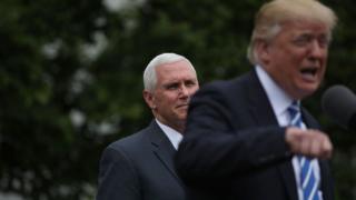 Is Mike Pence distancing himself from Trump? - BBC News