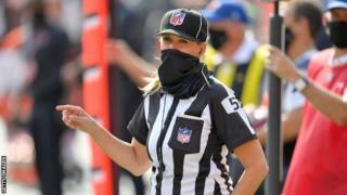 NFL: Sarah Thomas to be first woman to officiate in a Super Bowl - BBC ...
