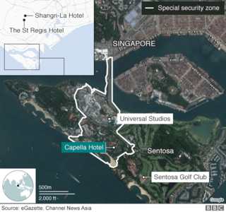 Trump-Kim summit to be held on Singapore's Sentosa island - BBC News