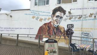 George Orwell and 1984 still relevant today, says son - BBC News