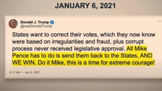 Capitol riots timeline: What happened on 6 January 2021? - BBC News