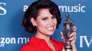 Raye's path to the Brits: 'It's not been the simplest story' - BBC News