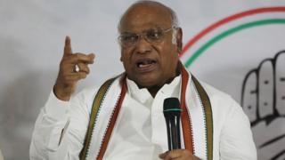 Mallikarjun Kharge: Can a non-Gandhi Congress chief take on Modi? - BBC News