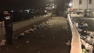 Stabbings and disorder cause Southend dispersal order - BBC News