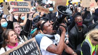Black Lives Matter in the UK: 'We're still not being heard' - BBC News