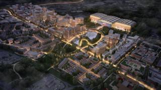 Brabazon: Revised plans for 6,500 Filton homes approved - BBC News