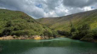 TikTok Brombil reservoir in Margam sells for £15,000 - BBC News