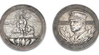 Sir Ernest Shackleton's Antarctic medals to be sold at auction - BBC News
