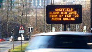 Sheffield clean air zone: Charges begin in plan to beat pollution - BBC ...