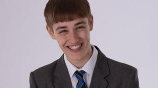 Archie Lyndhurst's parents say final farewell to 'dearest boy' - BBC News