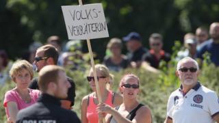 Germany names its 'ugliest' word of the year: 'People's traitor' - BBC News
