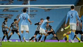 Manchester City 2-0 Newcastle United: Ferran Torres and Ilkay Gundogan ...