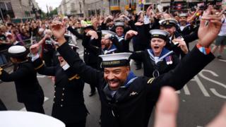 Pride in London2025: Thousands line streets to watch parade - BBC News