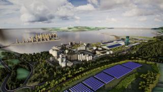New £150m Hunterston port development plans given go-ahead - BBC News
