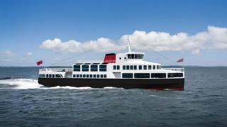 Liverpool: First look at new Mersey Ferry ahead of summer launch - BBC News