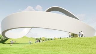 Work to start on Warwickshire Eternal Wall prayer monument - BBC News