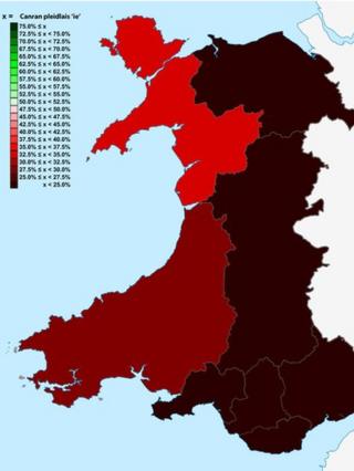 Cymru ar y map - BBC Cymru Fyw