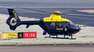 Unmanned police helicopter tested in UK for first time - BBC News