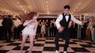 The Next Step: James and Giselle actors get married! - BBC Newsround