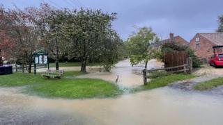 In Pictures: Storm Babet batters England - BBC News
