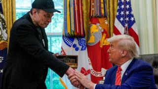 Why have President Trump and billionaire Elon Musk fallen out? - BBC ...