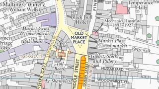 New map documents history of Ripon over the centuries - BBC News