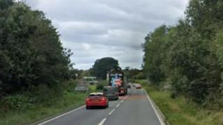 A66 upgrade workers in caravan homes plan - BBC News