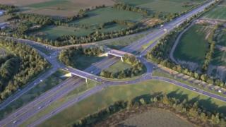 M5 Junction 10: A38 improvement works 'essential' - BBC News