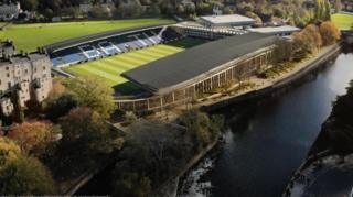 Redevelopment of Bath Rugby stadium set to go ahead - BBC News