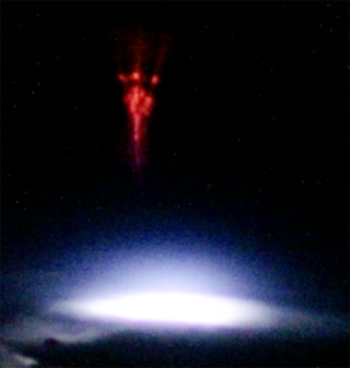 Rare 'red lightning' captured on camera by ESA astronaut - BBC Newsround