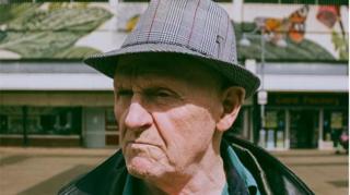 Eccles photo display highlights history of regenerated town - BBC News